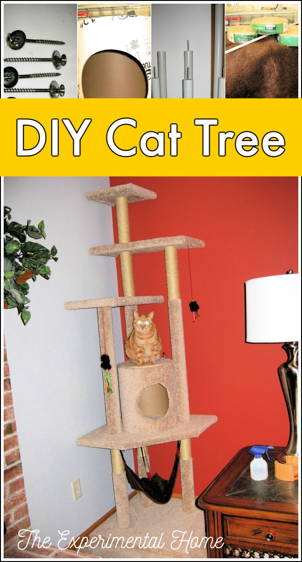 DIY Cat Tree With Step By Step Plan